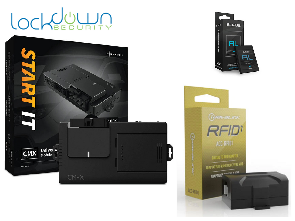 Compustar FT-CMX-HC Remote Starter with iDatalink BLADE-AL Interface a ...