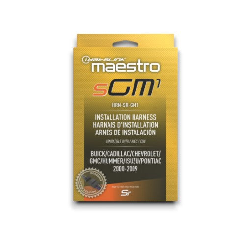 iDatalink Maestro HRN-SR-GM1 GM T-Harness - Seamless Install