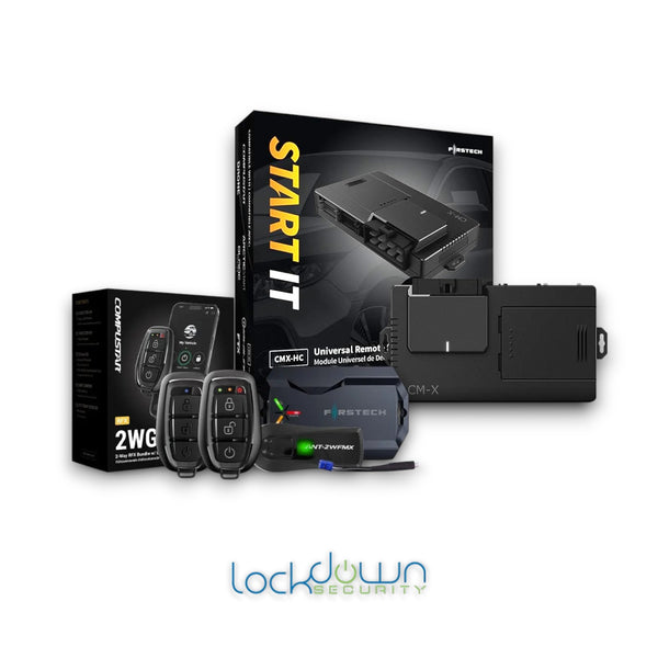 Compustar RFXG17-CMX-S Remote Starter, 2-Way LED + Smartphone, 3000 Fo ...