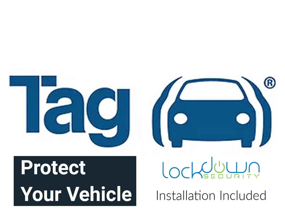 TAG TAGKIT Vehicle Theft Recovery System with Installation - Lockdown ...