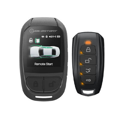 iDatastart RF4652AE Key Fob Kit, 2-Way LCD + 2-Way LED, 6000 Foot Rang ...
