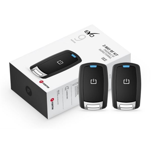 Fortin RFK912 Key Fob Kit, 2-Way LED + 2-Way LED, 6000 Foot Range - Lockdown Security
