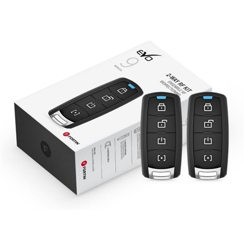 Fortin RFK942 Key Fob Kit, 2-Way LED + 2-Way LED, 6000 Foot Range ...